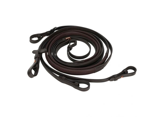 Teugels stang en trens IRHRubber grip Brown - 1SIZE